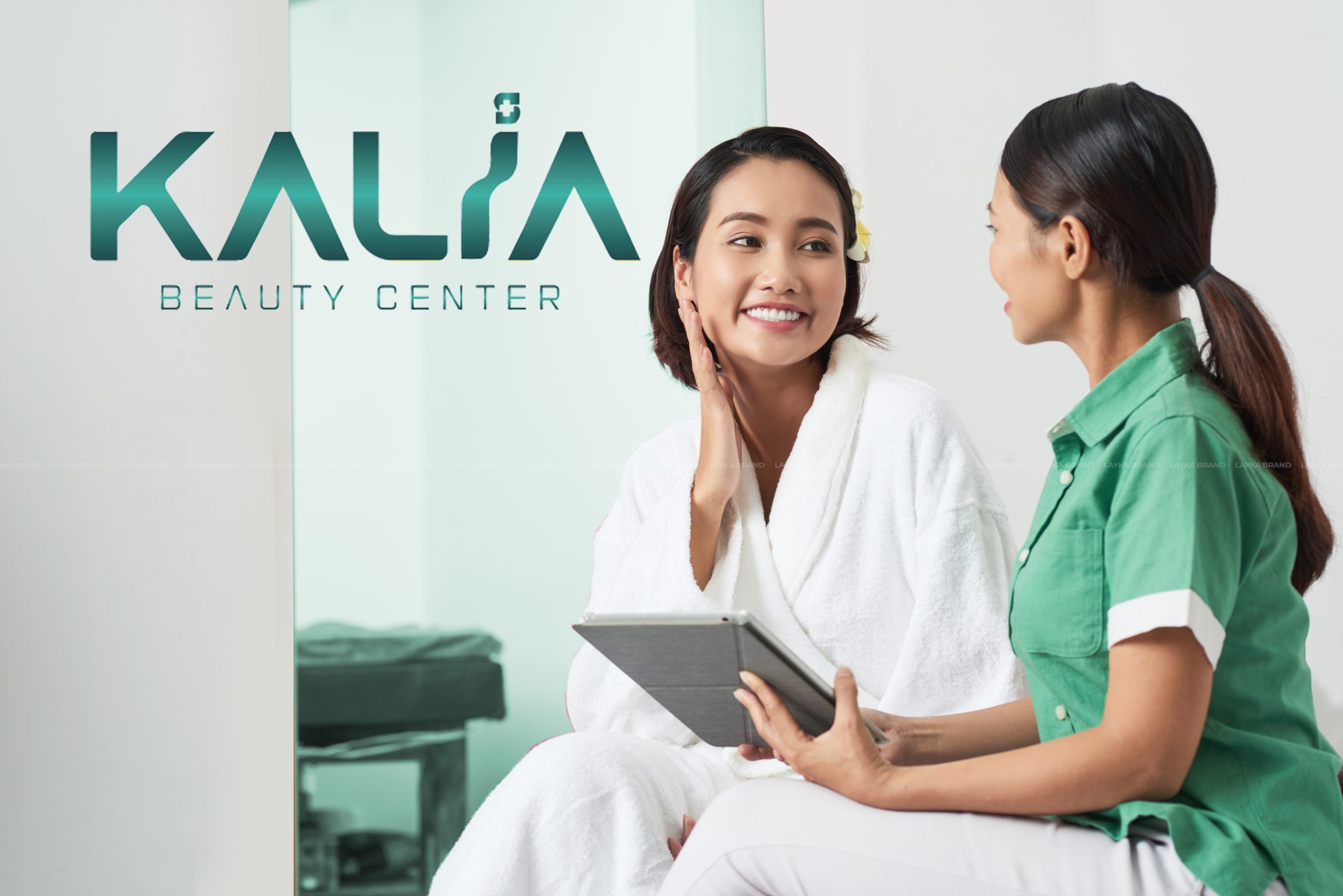 DỰ ÁN LOGO THẨM MỸ VIỆN KALIA - Layka